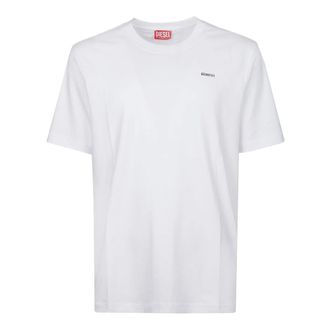 Diesel T-Adjust Met T-Shirt - - Tops - Herren - Wei&szlig; - L