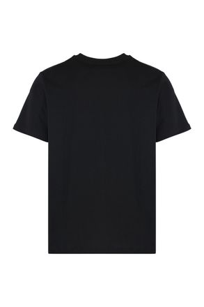 A.P.C. Mens T-Shirt Rue Madame Black-White Cotton T-Shirts Black/white And Polos