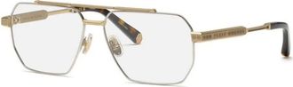 Philipp Plein Homme, Accessoires, Jaune, Taille: 58 MM Vpp157M 0544 Lunettes