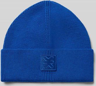 Karo Kauer Beanie aus reiner Wolle