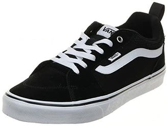 Vans Filmore Baskets Homme, Suede Canvas Black White, 50 EU
