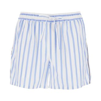 Dolce & Gabbana Homme, V&ecirc;tements de nuit et de d&eacute;tente, Multicolore, Taille: M Striped Poplin Bermuda Shorts