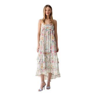 Farm Rio Midi-Kleid - - Dresses - Damen - Mehrfarbig - M