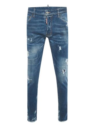 Dsquared2 Cool Guy Jeans im Distressed-Look - Blau