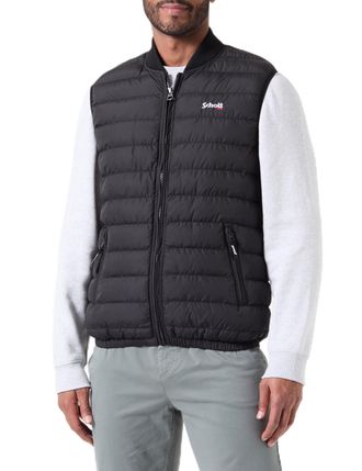 Schott NYC Herren Vidorv Jacke, Schwarz, M