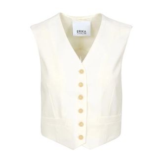 Erika Cavallini Semi Couture Erika Cavallini Semi-Couture Jacken - - Suits - Damen - Wei&szlig; - M