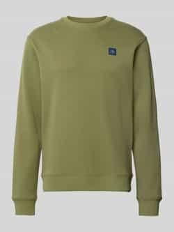 Scotch & Soda Sweatshirt mit Label-Badge und Rundhalsausschnitt