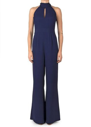 Intropia Damen P672MON06136214 Jumpsuit, Blau (Tinte 214), 40 EU