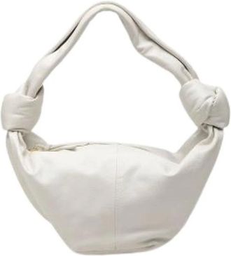 Bottega Veneta Sac bandouli&egrave;re Double Knot Pre-owned - Femme - Pre-owned - Blanc - Taille: ONE Size