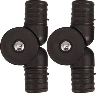 Angoily Rohrverbinder Adapter f&uuml;r Klappst&uuml;hle Kunststoff Verbindungsst&uuml;cke f&uuml;r Camping Strandliegen Sicherer Verriegelungsmechanismus Leichte Stuhlrohr Befest