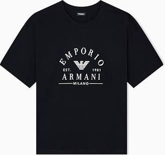 Emporio Armani Logoband T-Shirt, Noir, M Femme