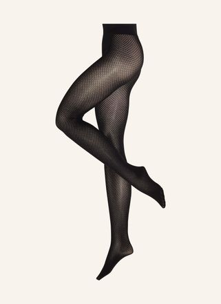 Wolford Feinstrumpfhose Cotton Dot schwarz