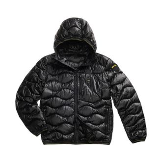 Blauer Wave Daunenjacke - - Jackets - Herren - Schwarzk - 2XL