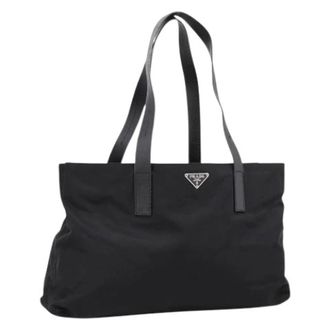 Prada Sac cabas vintage Pre-owned - Femme - Pre-owned - Noir - Taille: ONE Size
