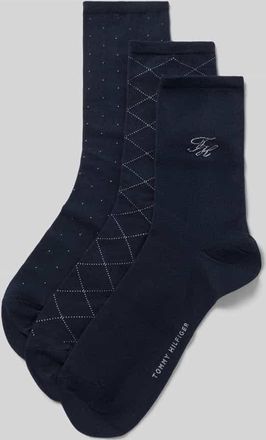Tommy Hilfiger Socken mit Logo-Detail im 3er-Pack
