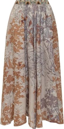 Pierre-Louis Mascia Femme, Jupes, Multicolore, Taille: 44 FR Tetrissv Skirt