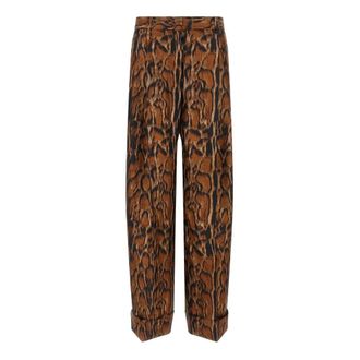 Alberto Biani Weite Hosen - - Trousers - Damen - Braun - S