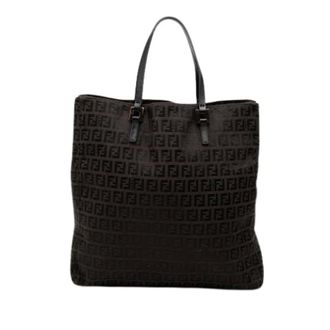 Fendi Sac cabas Pre-owned - Femme - Pre-owned - Brun - Taille: ONE Size