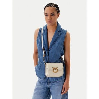 Pinko Handtasche PINKO Love Box Bag Fl Mini 104297 A26L &Eacute;cru