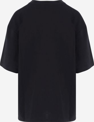 Just Cavalli Logo-Print Panther T-Shirt - Black