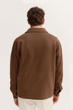 Bugatti Sweatjacke Modern Fit mit Druckkn&ouml;pfen