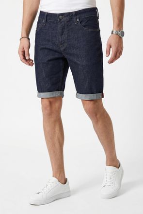 Only & Sons Shorts ONLY & SONS ONSPLY BOX GUA DNM SHORTS OTL, Herren, Gr. XXL, N-Gr, blau (dunkelblau denim), Web, Obermaterial: 64% Baumwolle, 31% Polyester, 3% 