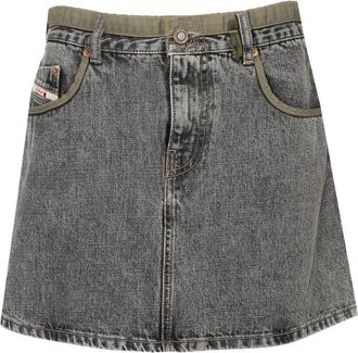Diesel Denim Minirock - - Skirts - Damen - Grau - W27