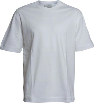 Paolo Pecora Homme, Tops, Blanc, Taille: XL T-shirt