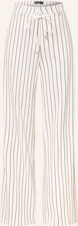 Cambio Cambio Marlenehose Adrienne Mit Leinen weiss
