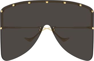 Valentino Vg0082S Shield Sonnenbrille - - Accessories - unisex - Gelb - ONE SIZE