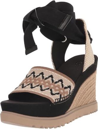 UGG Espadrilles Femme Abbot Noir, Noir, 39 EU