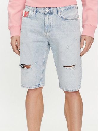 Tommy Jeans Jeansshorts Ryan DM0DM18804 Himmelblau Slim Fit