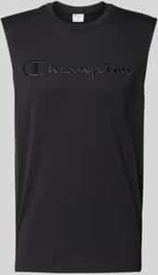 Champion Top mit Label-Stitching und Rundhalsausschnitt
