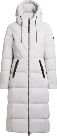 Khujo Damen Winterjacke Soria Wintermantel Mantel Steppmantel (DE/NL/SE/PL, Alphanumerisch, S, Regular, Regular, 290PLA-GRY)