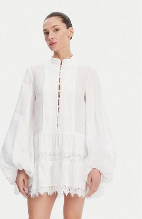 Bardot Bardot Sommerkleid Antonia Lace Trim 59849DB Weiß Relaxed Fit