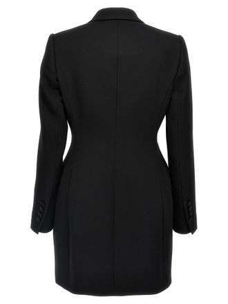 Dolce & Gabbana Womens Black Virgin Wool Blazer Clothing