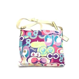 Coach Pre-owned Stoff schultertasche - - Pre-owned - Damen - Mehrfarbig - ONE SIZE