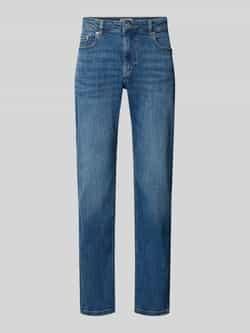 Review Slim Fit Jeans mit klassischen Five-Pocket-Design