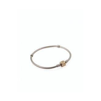 Pandora Armband mit Fassverschluss und Schlangenmuster - - Accessories - Damen - Grau - ONE SIZE