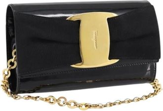 Ferragamo Sac port&eacute; &eacute;paule doccasion - Femme - Pre-owned - Noir - Taille: ONE Size