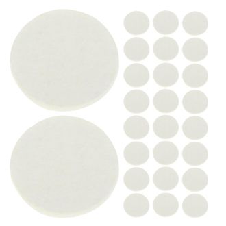 BESPORTBLE HOOTNEE Runde Aromatherapie Diffusorpads aus Strapazierf&auml;higem Fasermaterial 22mm Baumwoll Nachf&uuml;llpads f&uuml;r &Auml;therische &Ouml;le Diffusorzubeh&ouml;r f&uuml;r Auto B&uuml;