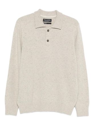 Marc O'Polo polo &agrave; manches longues - Tons neutres