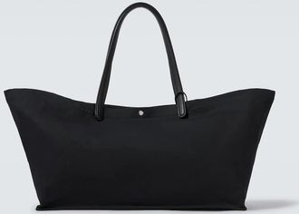 The Row Tote Bag Idaho XL aus Canvas mit Leder