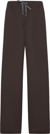 Brunello Cucinelli Pantalons D&eacute;contract&eacute;s - Marron