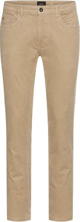 Camel Active Herren 5-Pkt Regular Fit Hose aus Baumwollmix Beige, menswear-38/30