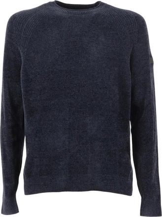 Roberto Ricci Design Rrd, Homme, Pulls, Bleu, Taille: M Maille Col Rond Velours