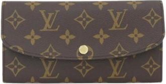 Louis Vuitton Portefeuille long (bi-pli) Pre-owned - Femme - Pre-owned - Brun - Taille: ONE Size