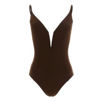 Eres Eres, Femme, Maillots de bain, Brun, Taille: 36 FR Maillot de bain une pi&egrave;ce Galbe