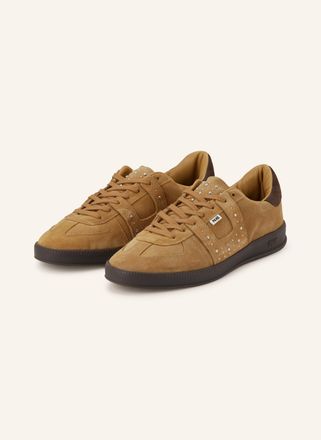 P448 Sneaker Monza Mit Nieten beige