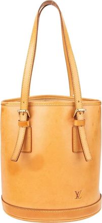 Louis Vuitton Crossbody Bags - Louis Vuitton Nomade Leather Mare Bucket PM Handba - Gr. unisize - in Braun - für Damen